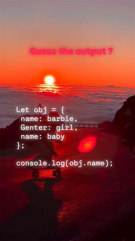 Ravish Javascript Web Dev🧑🏻‍💻 Comment Your Answers And Lets