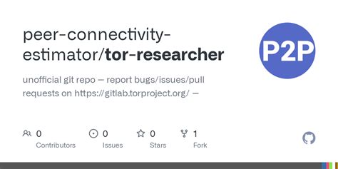 Github Peer Connectivity Estimatortor Researcher Unofficial Git