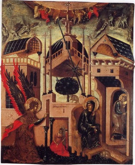 Благовещение Пресвятой Богородицы Иконография Праздника Греция Египет Македония Orthodox