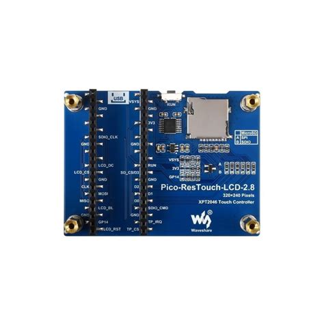 Waveshare 28inch Touch Display Module For Raspberry Pi Pico