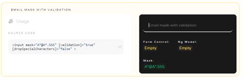 Ngx Mask For User Input Masking Angular Newsletter