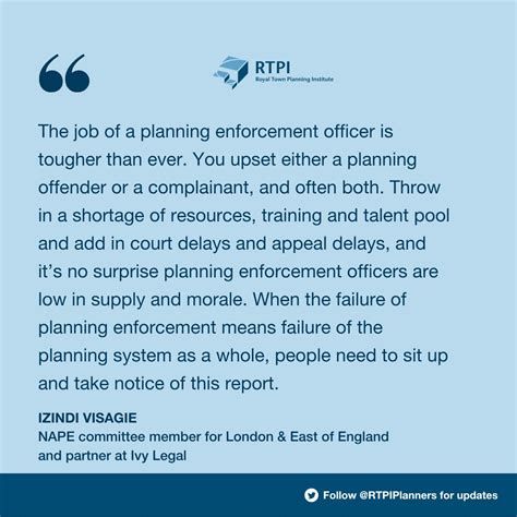 Royal Town Planning Institute On Linkedin Rtpi Research Enforcement Lpa