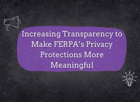 Ferpa Exceptions Public Interest Privacy Center