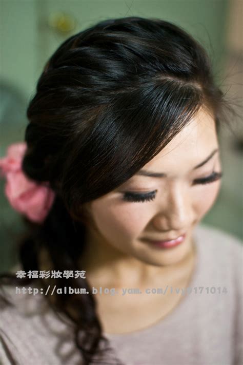 新娘秘書教學 編髮 1 幸福彩妝學苑 洪子珽 新秘 彩妝教學 udn部落格