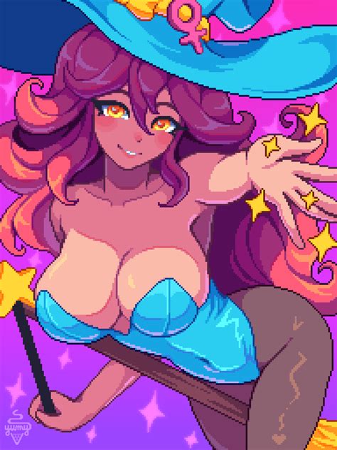 Yumykon Absurdres Highres Paid Reward Available 1girl Artist Name Bare Shoulders Blue