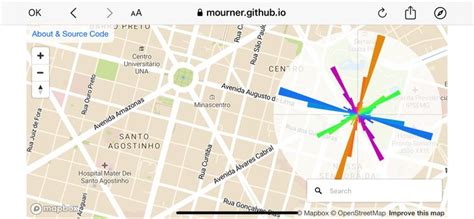 Road Orientations Interactive Map