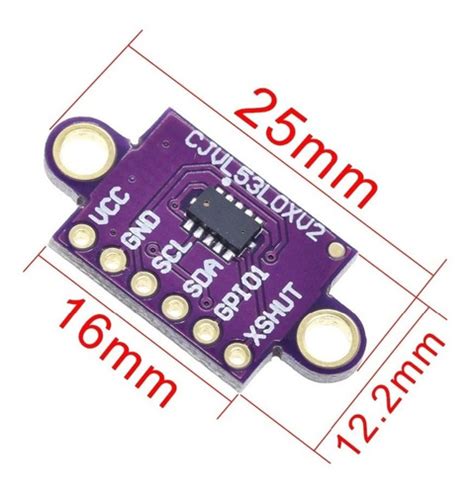 Modulo Vl53l0x I2c Sensor De Distancia Laser Para Arduino Meses Sin