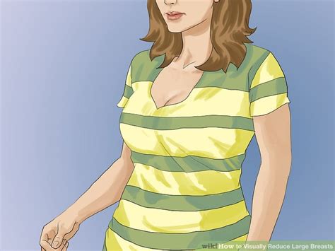 How To Visually Reduce Large Breasts Steps With Pictures