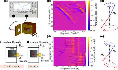 Cavity Photon Magnon Polaritons In The Collinear And Canted Phase Of Download Scientific