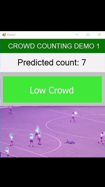 crowd detection demo app using opencv crowd management alert system youtube