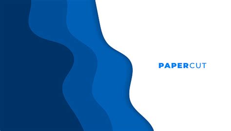 현대 페이퍼 컷 추상적 배경 브로셔 전단지 잡지 명함 브랜딩 배너 헤더 책 표지 노트북 배경 벡터를 위한 추상설계 템플릿 0명에 대한 스톡 벡터 아트 및 기타 이미지