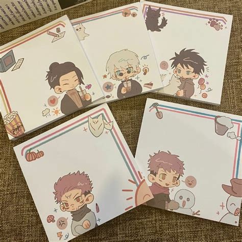 50pcs Anime Jujutsu Kaisen Sticker Inumaki Toge Gojo Satoru Geto
