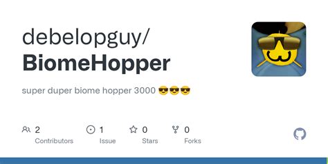 Github Debelopguy Biomehopper Super Duper Biome Hopper 3000 😎😎😎