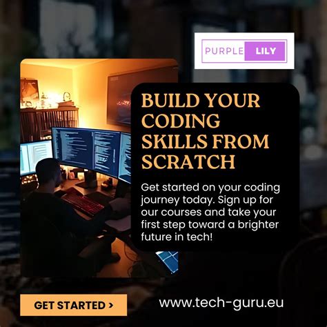 Codingjourney Learnprogramming Techskills Codefromscratch Purple Lily Bv