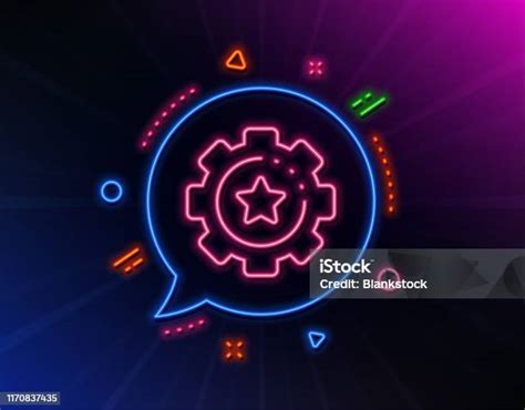 설정 기어 라인 아이콘 별 표지판이 있는 톱니바퀴 작업 프로세스 벡터 0명에 대한 스톡 벡터 아트 및 기타 이미지 0명 고급 공연 Istock