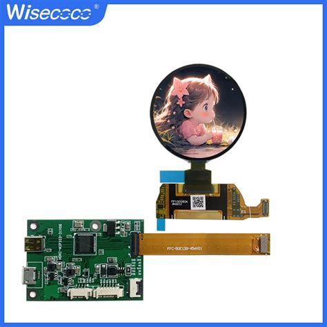 Wisecoco 1 39 Inch Round Oled Display 454x454 Ips Displays Amoled Circle Screen For Smart Watch 