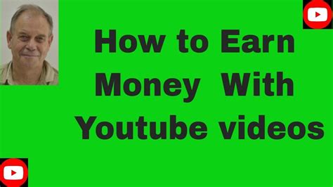 How To Earn Money With Youtube Videos Youtube