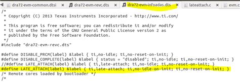 Linux的 Tda2eg：vision Sdk 302 With Earlyboot Late Attach Fail Processors Forum Processors