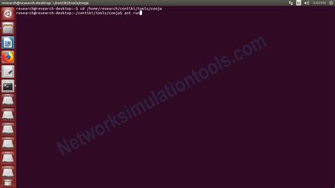 Installing Cooja Simulator Network Cooja Simulator Installation