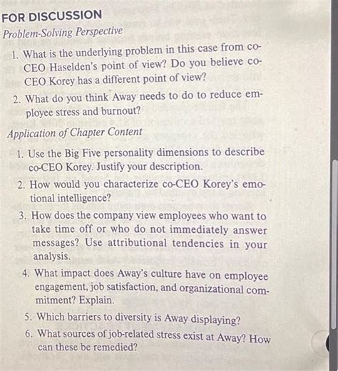 oor discussion problem solving perspective 1 what is