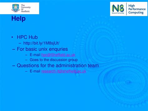 running applications on hpc systems using the shell ppt download