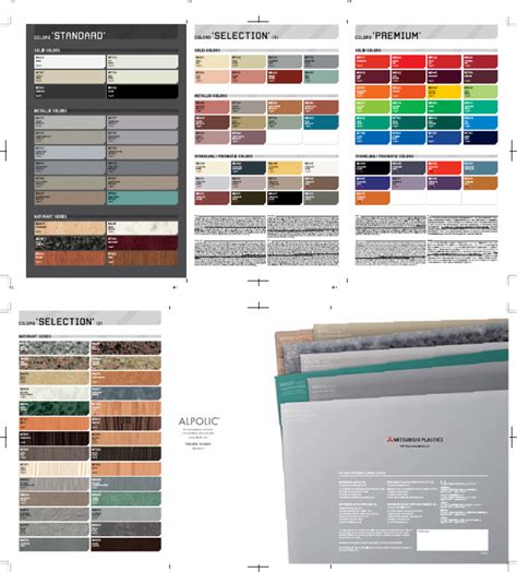 Alpolic Color Chart 2014 Pdf