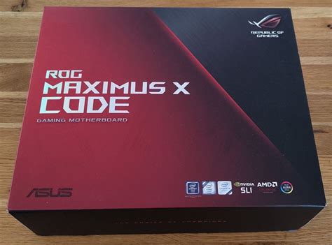 Asus Rog Maximus X Code Als Set Mit Prozessor Und Ram Kaufen Auf Ricardo