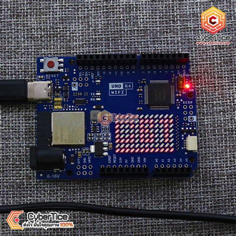 สอนใช้งาน Arduino Uno R4 Wifi แสดงตัวอักษร ขาย Arduino อุปกรณ์