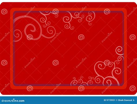 Floral Scroll Pattern Stock Illustration Illustration Of Flower 9770931