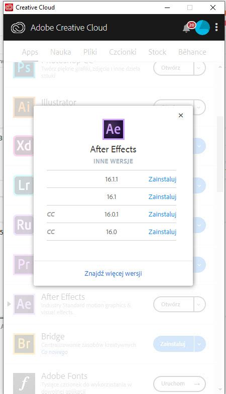 Solved How To Install Older Versions Of After Effects Tha Adobe Community 10551344