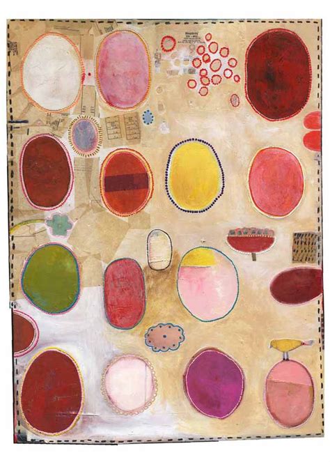 Pattern Dots Painting Jill Mayberg