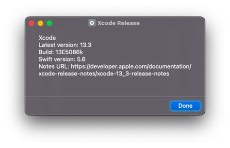 xcode release r shortcuts