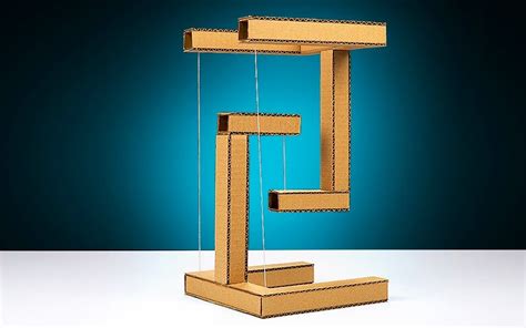 手工制作有趣的物理模型 落纸生花创意手工 落纸生花创意手工 哔哩哔哩视频