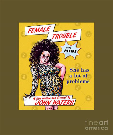 Female Trouble Divine John Waters Bizarre Cult Tapestry Textile By