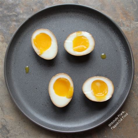Soy Miso Marinated Ramen Eggs Flipped Out Food