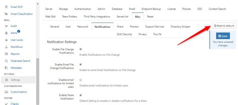 Reset Settings And Customizations FileCloud Docs Online