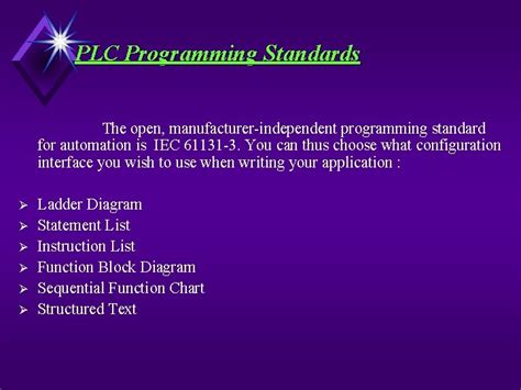 Programmable Logic Controller Control Systems Types Programmable Logic