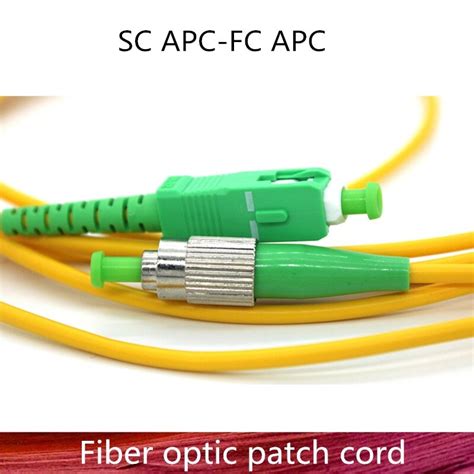 Sc Apc To Fc Apc Fiber Optic Patch Cord Cable Lc L Grandado