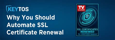 why automating ssl certificate renewal is vital for your organization keytos