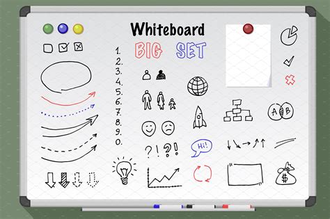 Whiteboard Big Set Vector Artofit