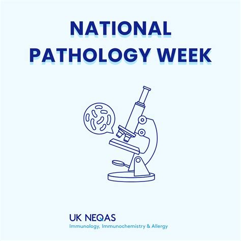 Nationalpathologyweek Pathology Healthcare Ukneqas Uk Neqas Iia