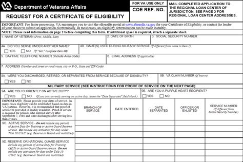 Free Printable Sample Certificate Of Eligibility