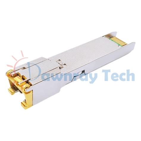 MikroTik S RJ01 Compatible 1 25Gbps SFP 1000BASE T 100m CAT6 CAT6a RJ45 Copper Transceiver