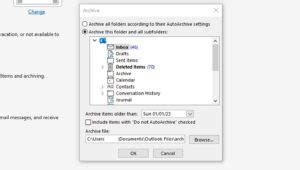 Archiving Emails In Outlook Here S What You Need To Know