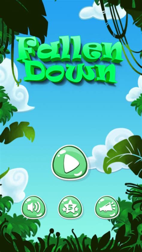 Fallen Down Game Template Source Code Sellanycode