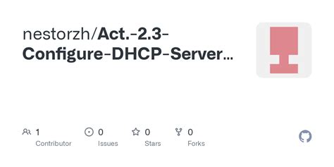 Github Nestorzhact 23 Configure Dhcp Server For Multiple Vlans On The Switch Vlan10 20 30