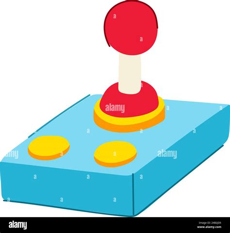 controller arcade joystick cartoon vector illustration stock vector image and art alamy