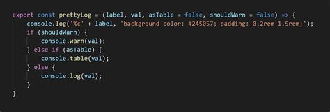 A Prettier Consolelog Create Stylized Labels For Your By Jacob