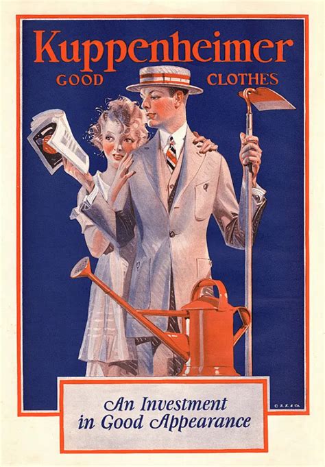 二十世纪美国最著名的插画家约瑟夫·克里斯蒂安·莱恩德克作品二