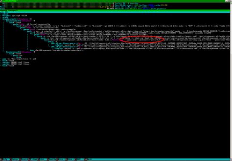 Buildroot Missing Space Between Command Line Parameters For